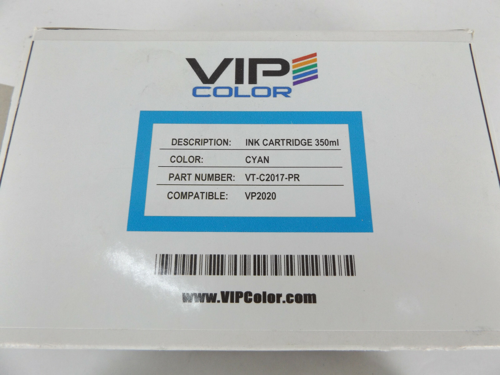 HP VIP V.I.P. Color Ink Cartridge 350ml Cyan for VP2020 Printer | eBay UK