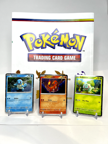 Pokemon 151 Poster Collection Box Promo 3 Card Set And Poster - Pokemon ...