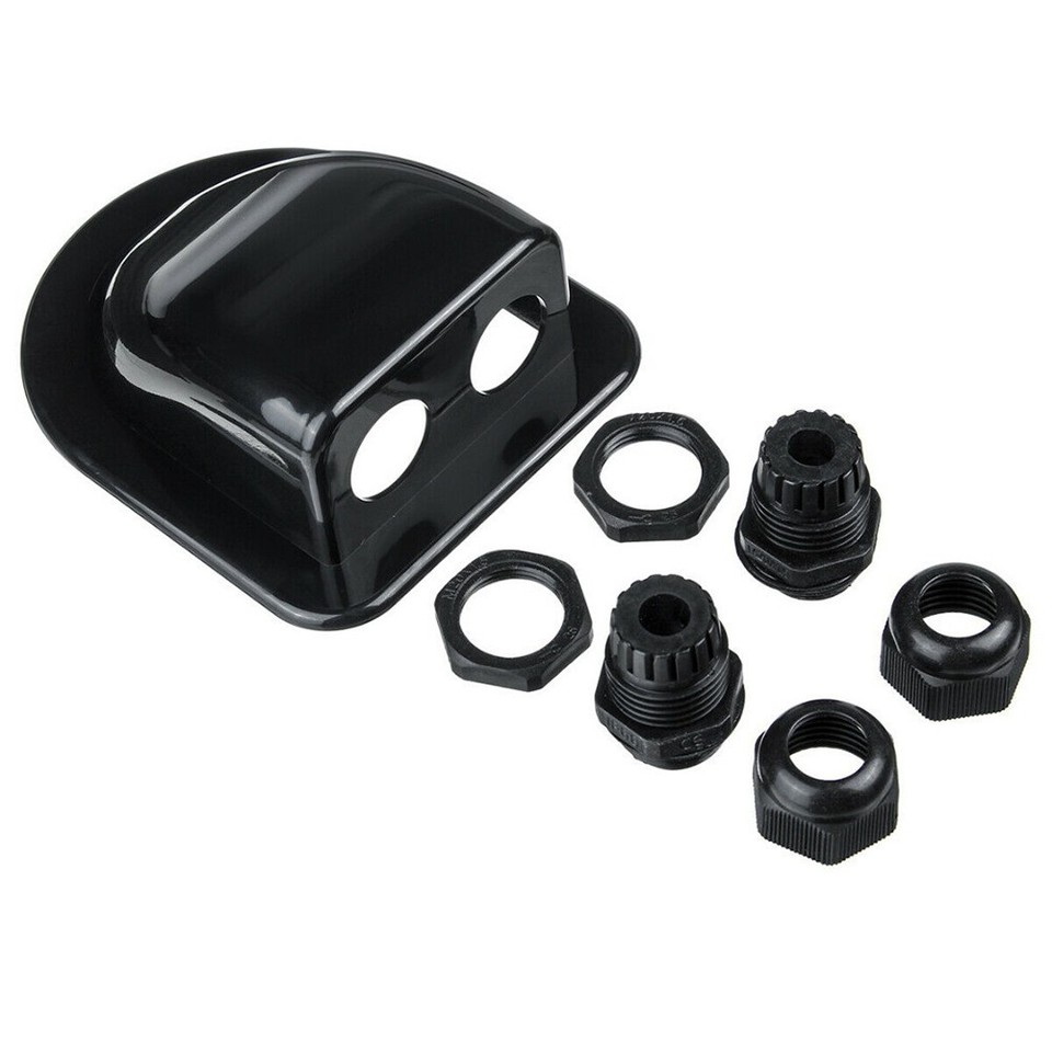 Sturdy Double Cable Gland Box for Secure For RV/Camper/Van Solar Panel ...