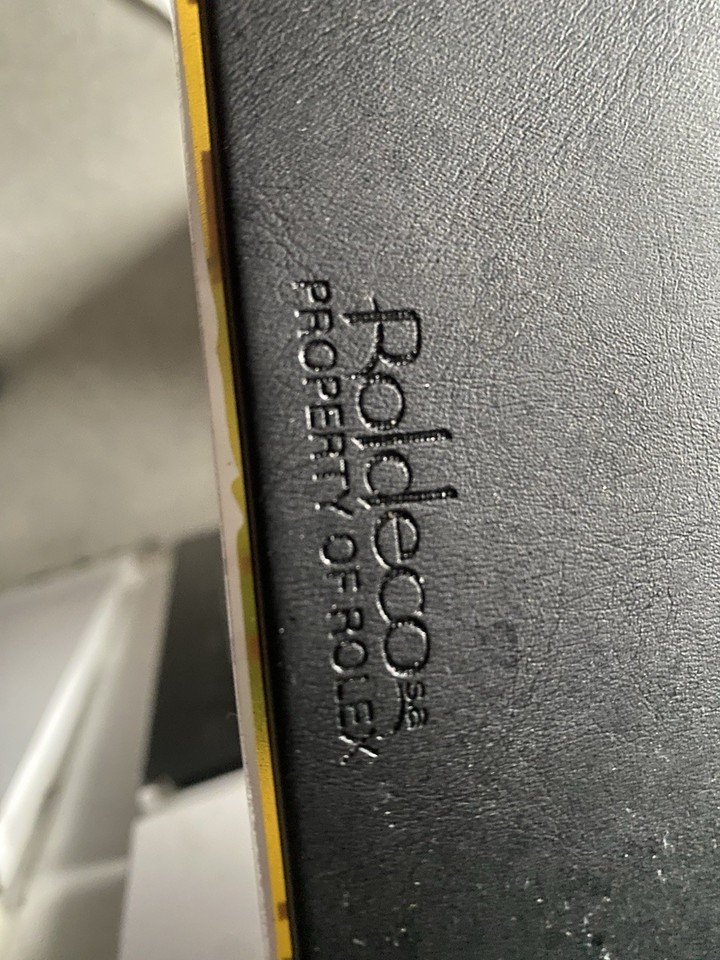 Rolex Cream Leather Dealer Display Stand Roldeco Square Medium | eBay UK