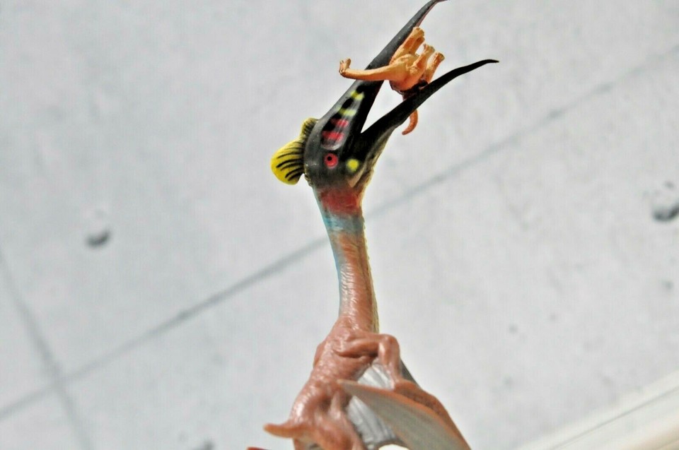 CollectA Quetzalcoatlus Predation Figure – Soft Vinyl Dinosaur Monster ...