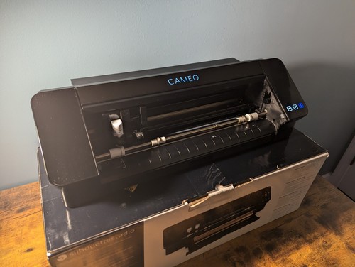 Silhouette Cameo 4 Die Cutting Machine - Black 819177022193| eBay