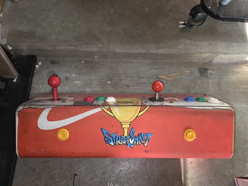 Vintage Original 1982 JOUST Robotron Wood Arcade Control Panel Williams ...