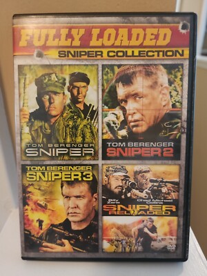 Fully Loaded Sniper Collection 1, 2, 3, & Reloaded (2-DVDs, 2015) Tom ...