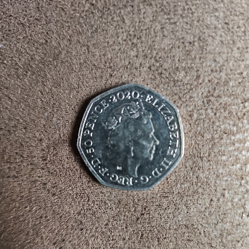 Very Rare (Brexit) 50p Coin Peace Prosperity And Friendship With All ...