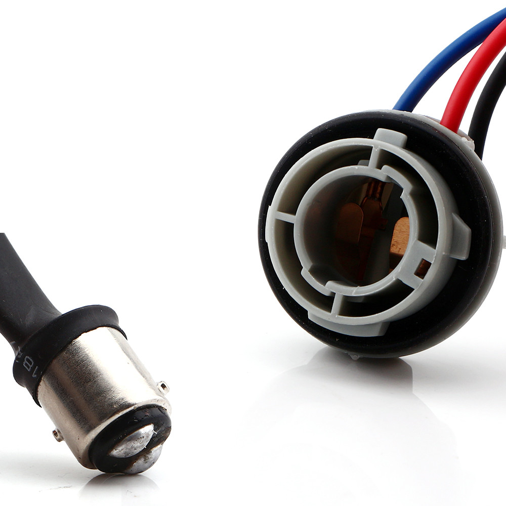 2Pcs 1157 LED Load Resistors Turn Signal LED Error Free Warning Flash ...