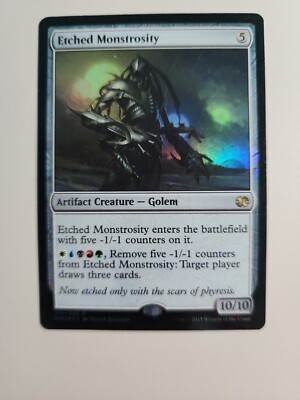 MTG Etched Monstrosity Modern Masters 2015 210/249 Foil Rare | eBay