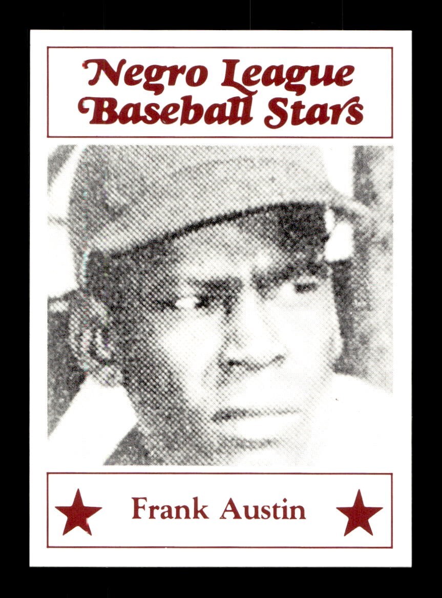 1986 Fritsch Negro League Stars #74 Frank Austin Stars NEAR MINT *j9 | eBay