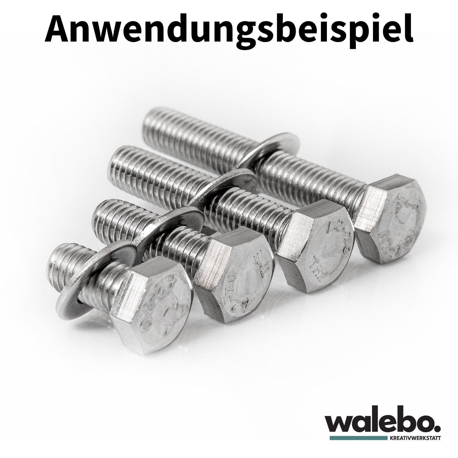 Unterlegscheiben Edelstahl Beilagscheiben M1,6 bis M45 DIN 125 U ...