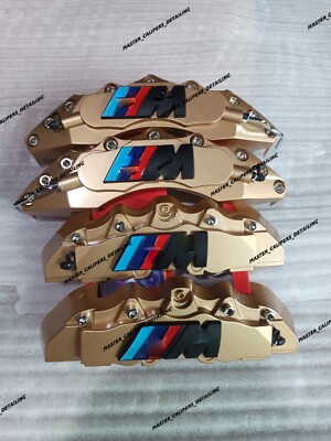 Gold 3D M BMW M Brake Caliper Covers M power 320d 420d 120d X3 X1 G20 ...