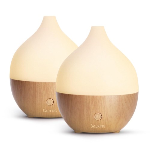 SALKING Essential Oil Diffuser Set of 2 100ml Small Aromatherapy ...