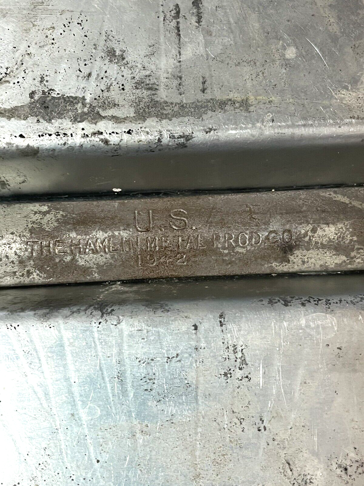 Boy Scouts WWII Mess Kit LOT 7 Pans Cup Aluminum Soling Hamlin Metal ...