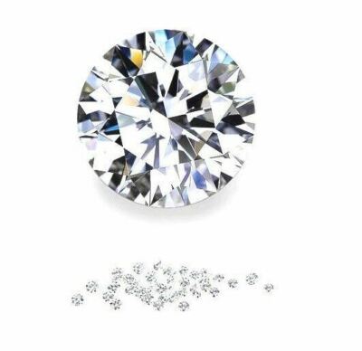 Natural Very Fine Diamond Melee - Round - VVS2-VS1 - F-G - Precision ...