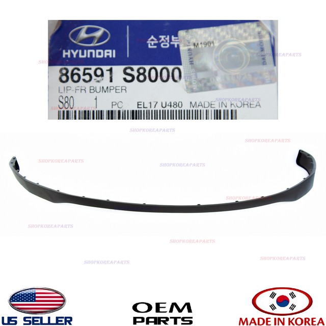 Genuine Hyundai Palisade 20-21 Front Bumper Lower Spoiler Chin Lip ...