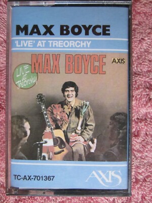 Max Boyce - Live at Treorchy Cassette 1974 | eBay