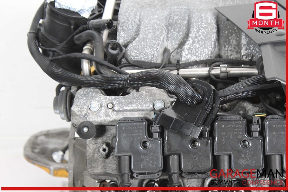 03-06 Mercedes W220 S430 4.3L V8 M113 Complete Engine Motor Block Assy ...