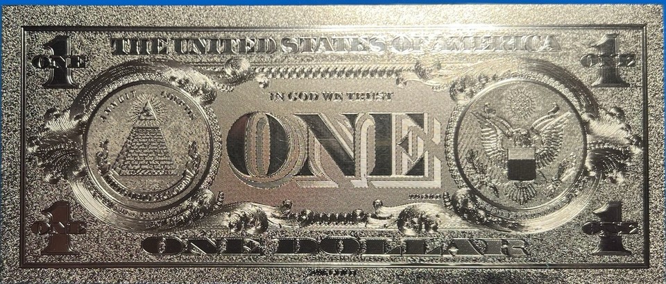 $1 Golden Foil USA Bill Novelty Collectable Bank Note | eBay