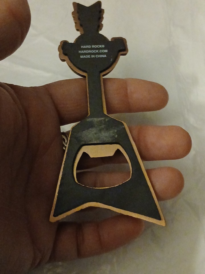 [COL] Hard Rock Cafe ® Miami Copper Guitar Bottle Opener Magnet | eBay