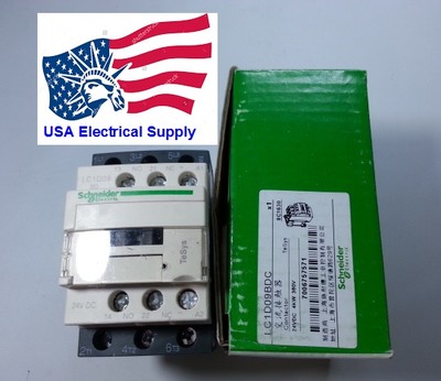 LC1D09BDC Schneider Contactor With Coil 24VDC | eBay