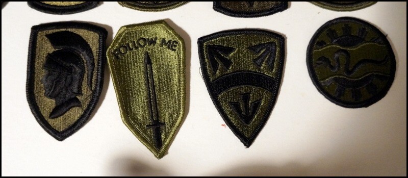 Military Patches Set 14 Different Army Subdude Hard to Find New Old ...