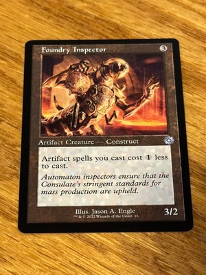 MTG The Brothers' War: Retro Artifacts, Foundry Inspector | eBay