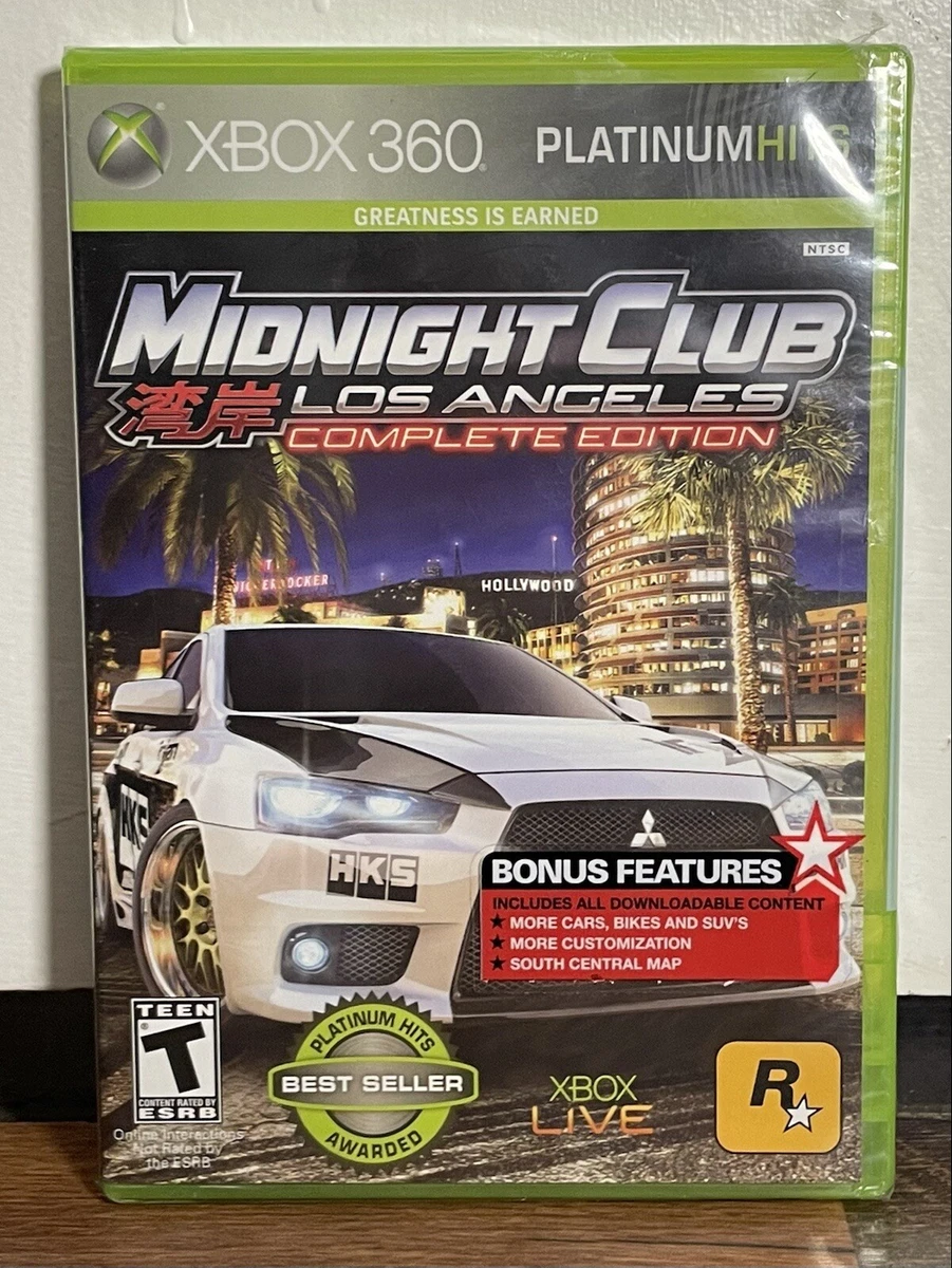 Midnight Club Los Angeles Xbox 360