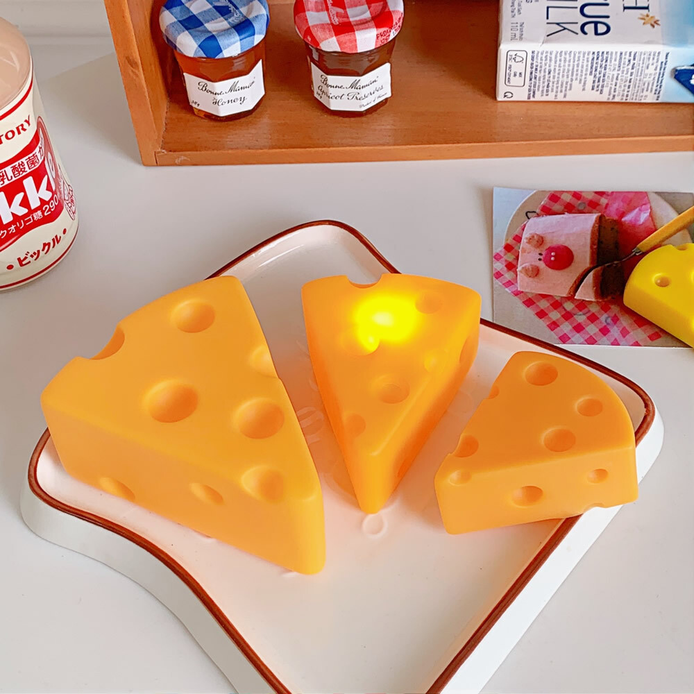 Cute Cartoon Cheese Cheese Creative Night Light Student Gift Birthday ...