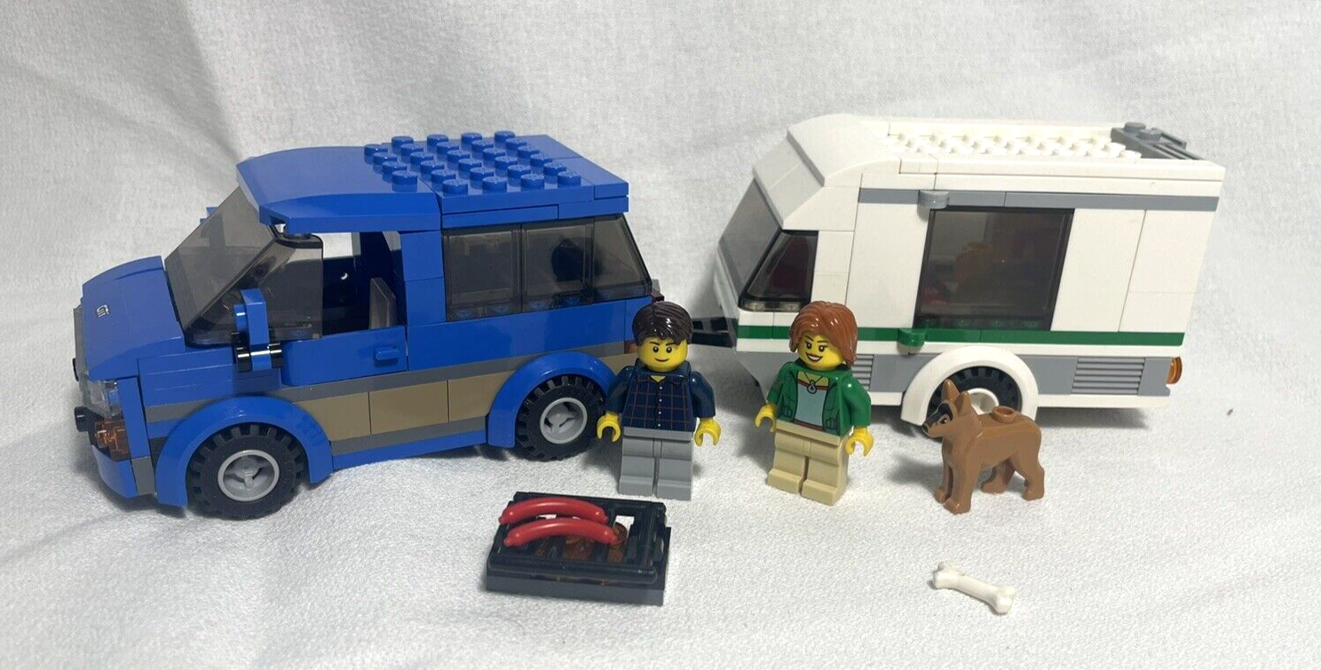 LEGO 60117 Van & Camper Complete Build, Partial Stickers, No manual or ...