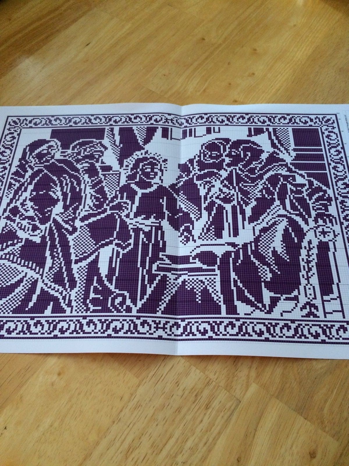 Boy Jesus Filet Crochet Pattern | Vintage Mail Order 7003 | eBay