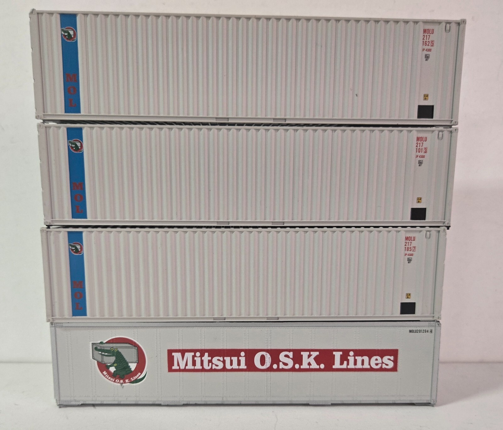 HO 1:87 Scale MOL / Mitsui OSK Lines Containers | eBay