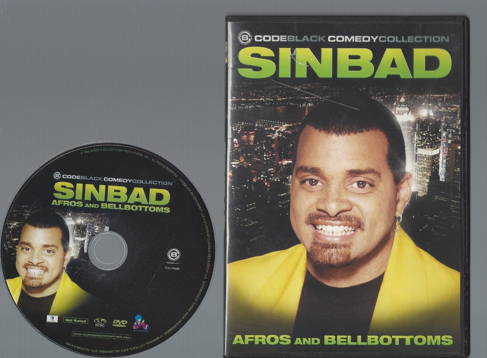 Sinbad - Afros Bellbottoms (DVD, 2006) Awesome Live Stand Up Comedy ...