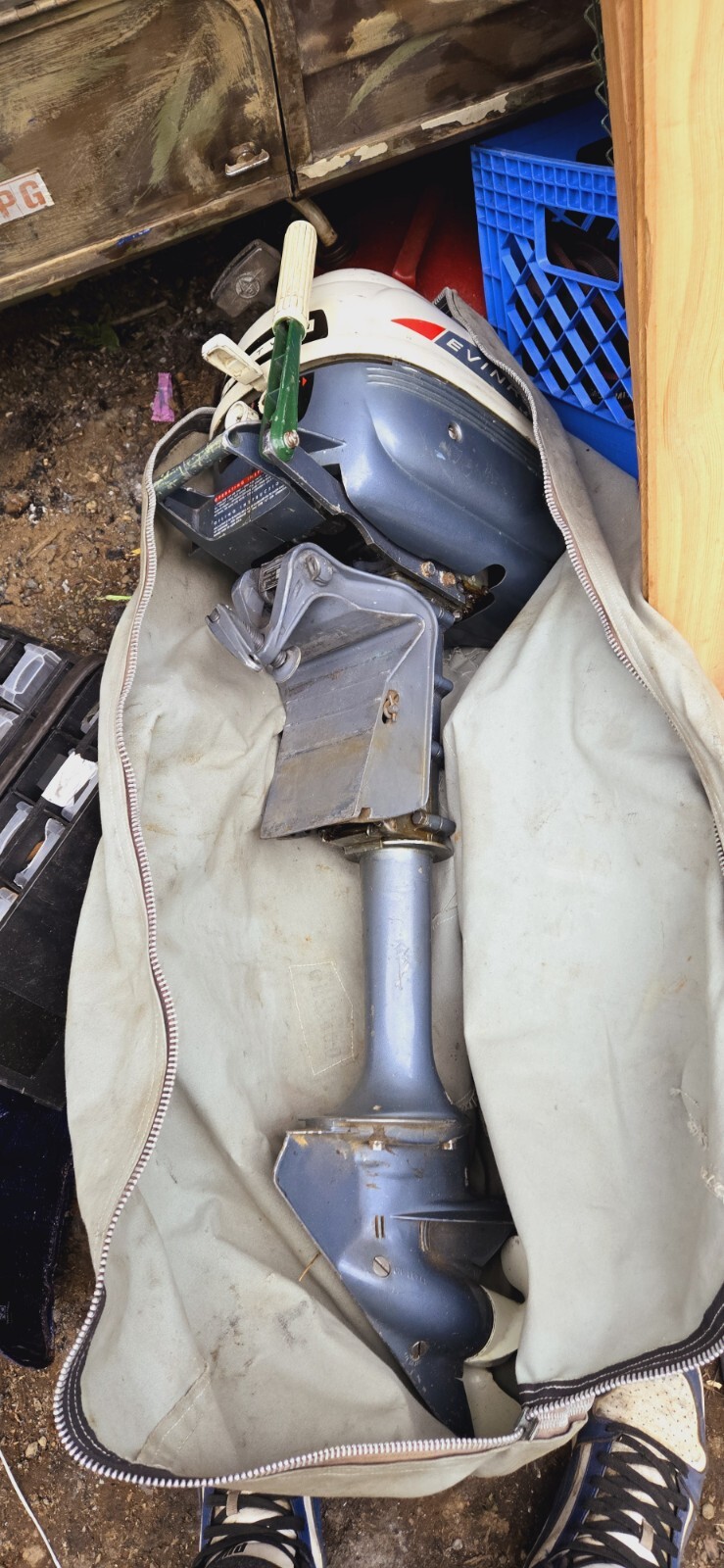 Great Running 1950s Evinrude Lightwin Boat Motor | eBay