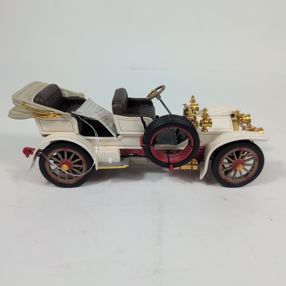 Franklin Mint 1904 Mercedes Simplex 1:24 Diecast Car W/ COA Engine ...