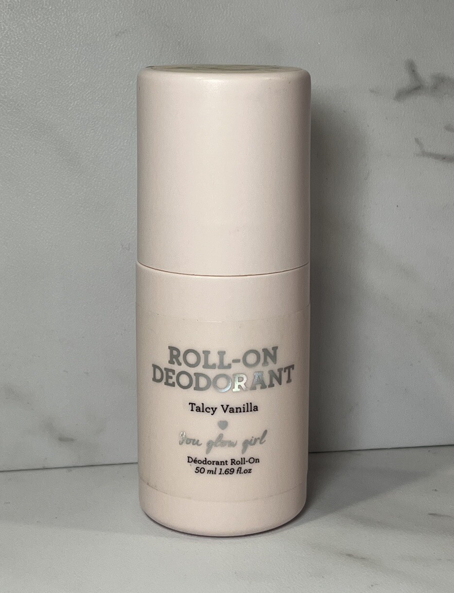 Laline Roll-On Deodorant Talcy Vanilla You Glow Girl 1.69 oz Sealed | eBay