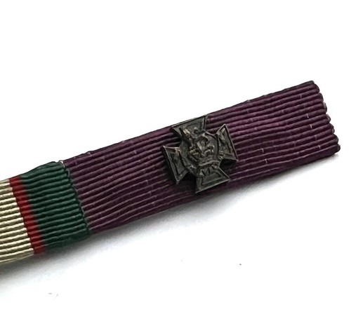 Victoria Cross Ribbon Bar WW2 Era Miniature VC Clap on the Ribbon IGSM ...