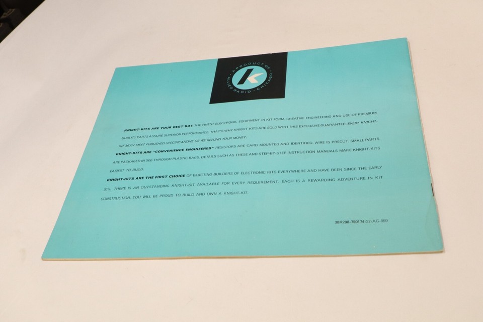 Allied Knight-kit Span Master 83 Y 258 Manual | eBay