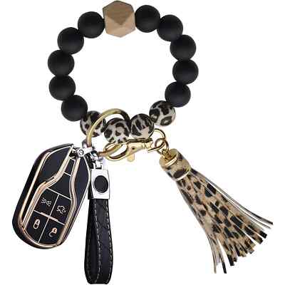 Silicone Beaded Key Chain Bracelet | eBay
