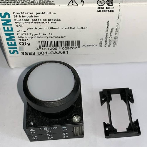 1PC For 3SB3001-0AA61 White Push Button Switch | eBay