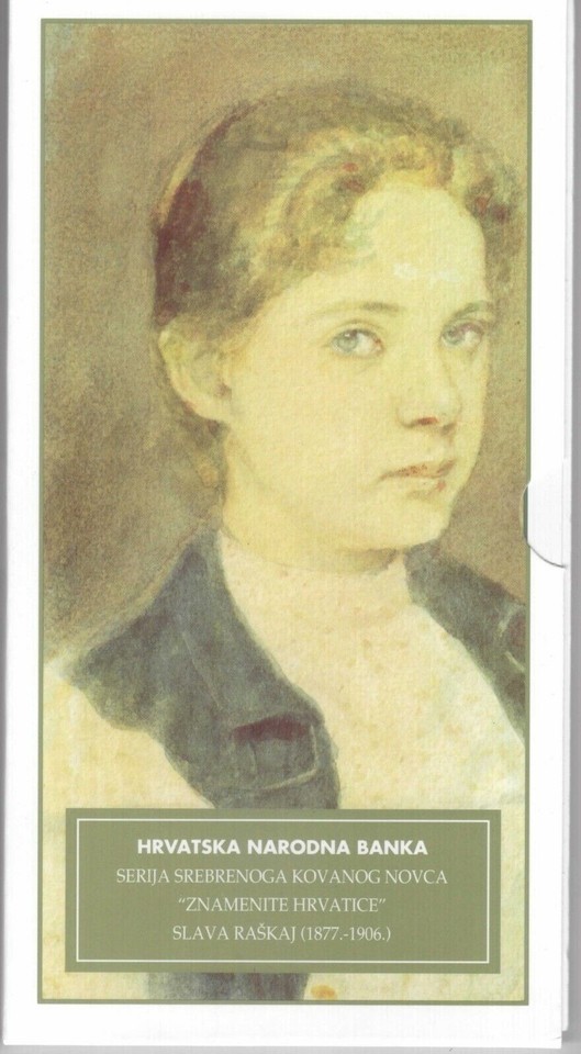 CROATIA SILVER PROOF 200 KUNA COIN 2000 YEAR KM#81 ZLAVA RASKAJ MINT ...