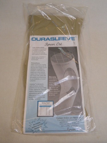 Durasleeve by Syncor Prosthetic Sleeve Leg size 4 New beige | eBay