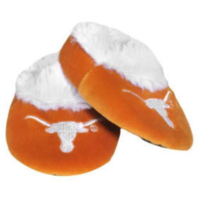 Texas Longhorns Size X-Large Baby Bootie Slippers [NEW] NCAA Infant ...