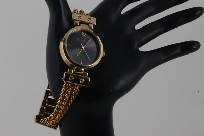 JESSICA CARLYLE GOLDTONE MULTI CHAIN BRACELET 10311 WATCH NEW BATTERY ...