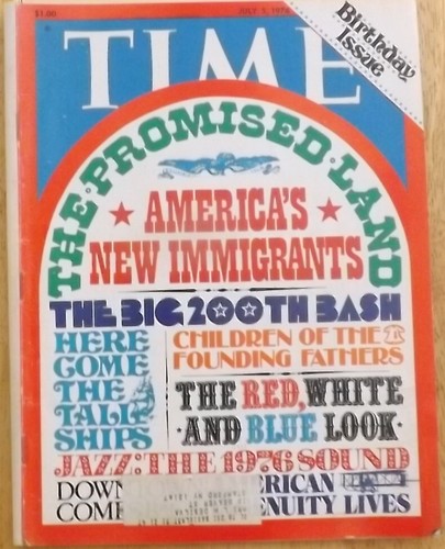 TIME MAGAZINE JULY 5 1976 THE PROMISED LAND/NEW IMMIGRANTS | eBay
