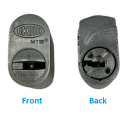 Lockwood Oval Cylinder MT5 HIGH SECURITY - USED - NO KEY - NO CAM ...