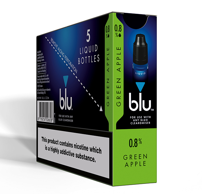 Blu E Liquid 5x10ml Vape Refill Liquid UK stock all flavours and ...