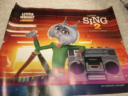 SING 2 Original UK Cinema Quad Poster.x 2 | eBay UK