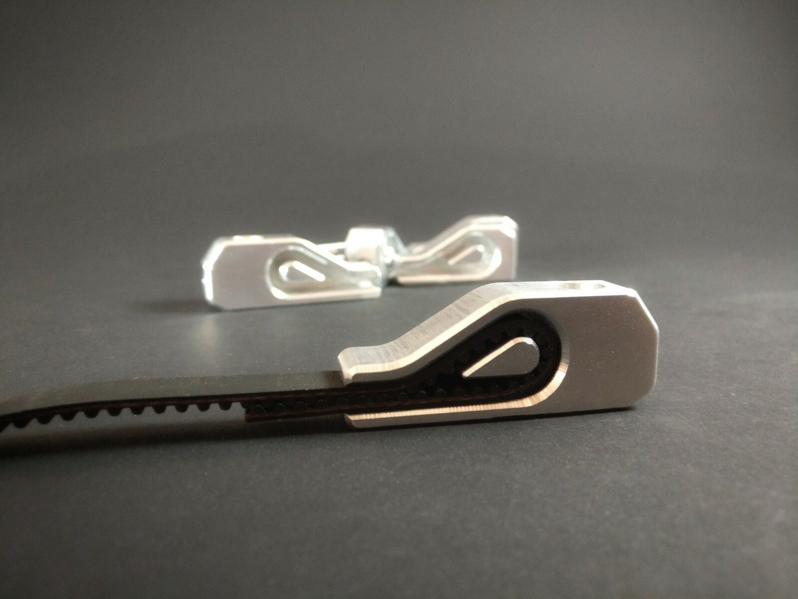 X-Carve 9mm belt clips tensioners machined aluminium 6061 CNC ...