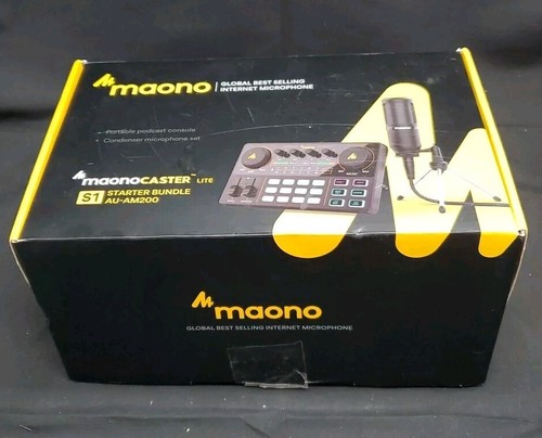 Maono MaonoCaster Lite AU-AM200 S1 Starter Bundle New Opened Box | eBay