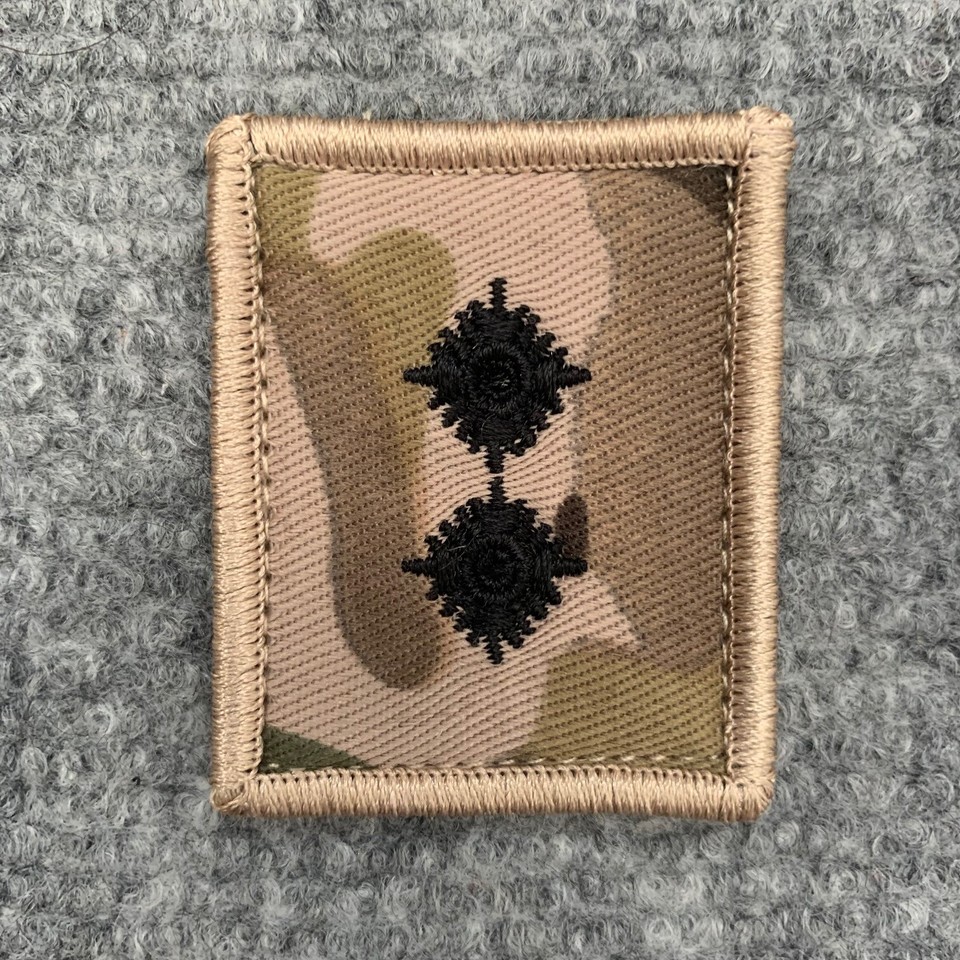 British Army Style Multicam MTP Rank Patch Hook & Loop Back, Lcpl, Cpl ...