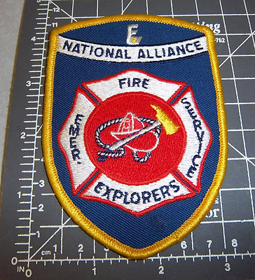 National Alliance Explorers club Fire & emergency services embroidered ...
